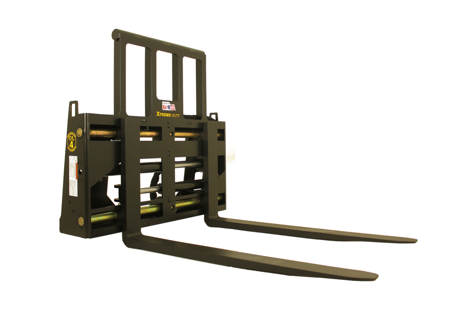 Heavy Lift Hydraulic Pallet Forks – Construction Attachments